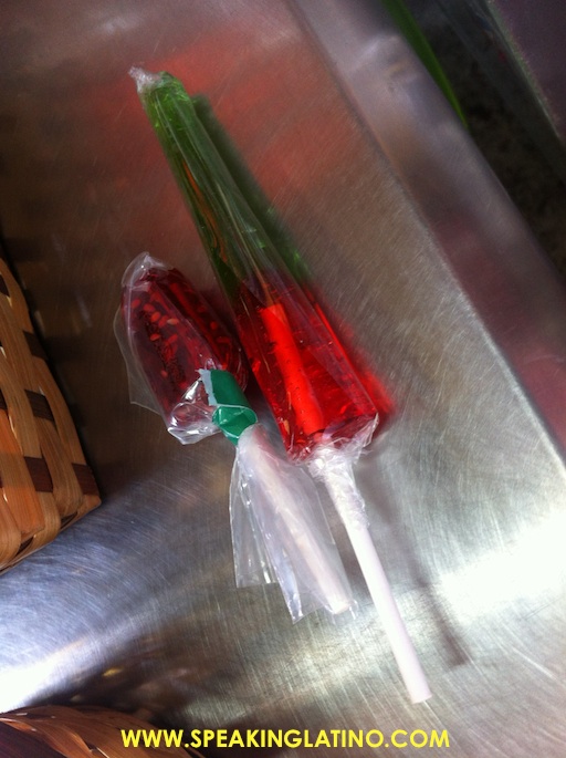 PILÓN: Puerto Rican Slang Word for a type of lollipop