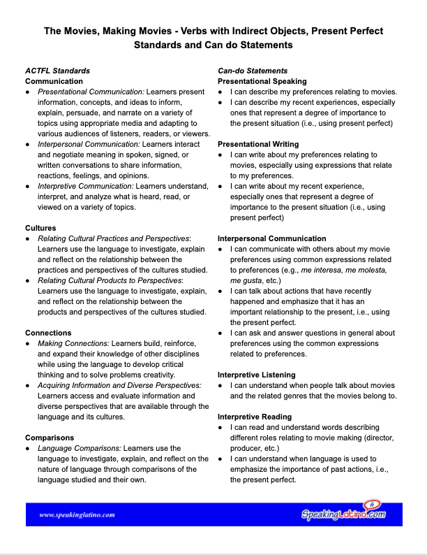 How to Create Fun Spanish Lesson Plans