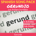 Gerundio by Los Amigos Invisibles: Spanish Song Activities to Practice ...