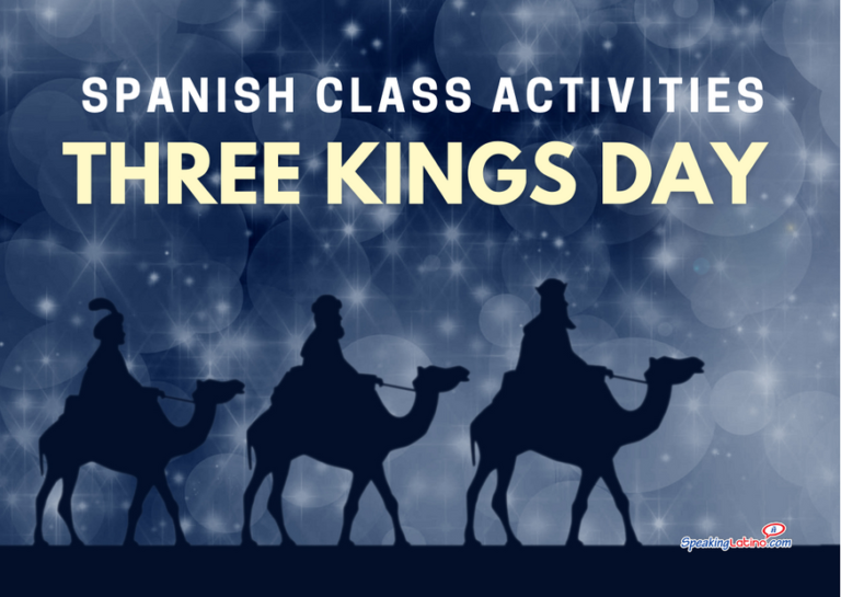 Spanish Class Activities for Día de Reyes