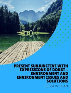 Spanish Lesson Plans and Activities for Earth Week