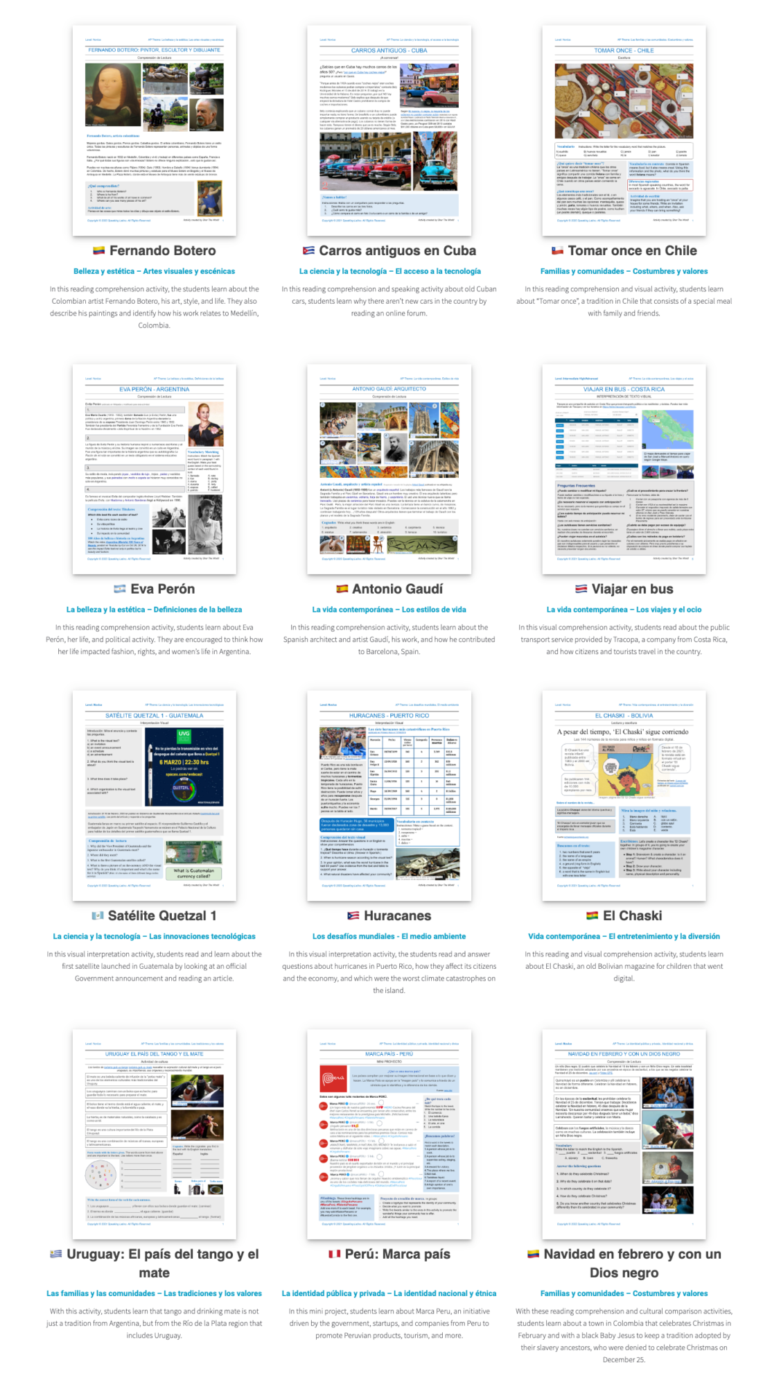 12 Scaffolding Spanish Class Activities to Bring Hispanic Culture to ...