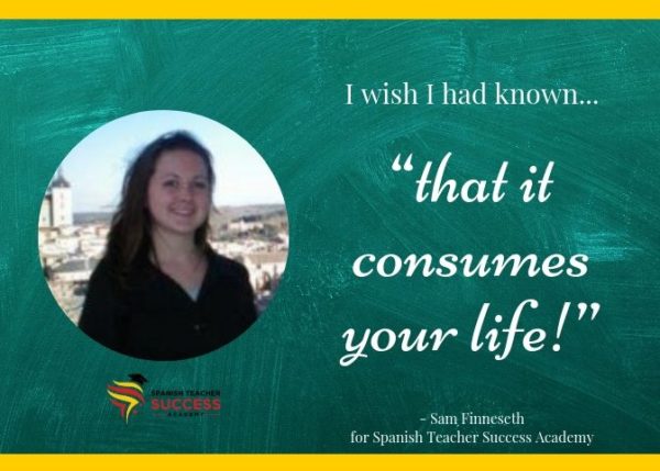 When I First Started Teaching I Wish I Had Known...