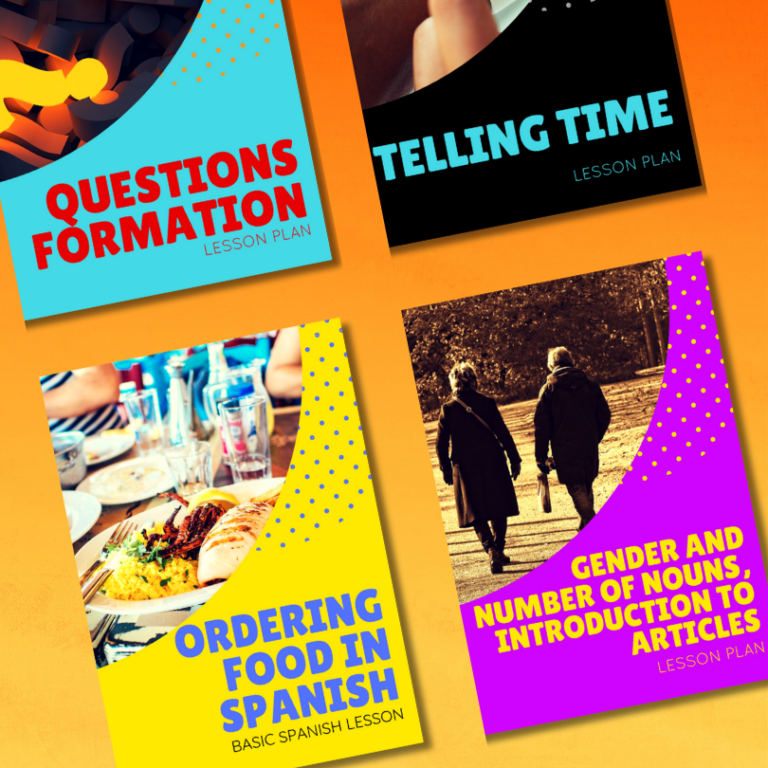 Spanish Teachers Community - Lesson Plans for the Entire Year