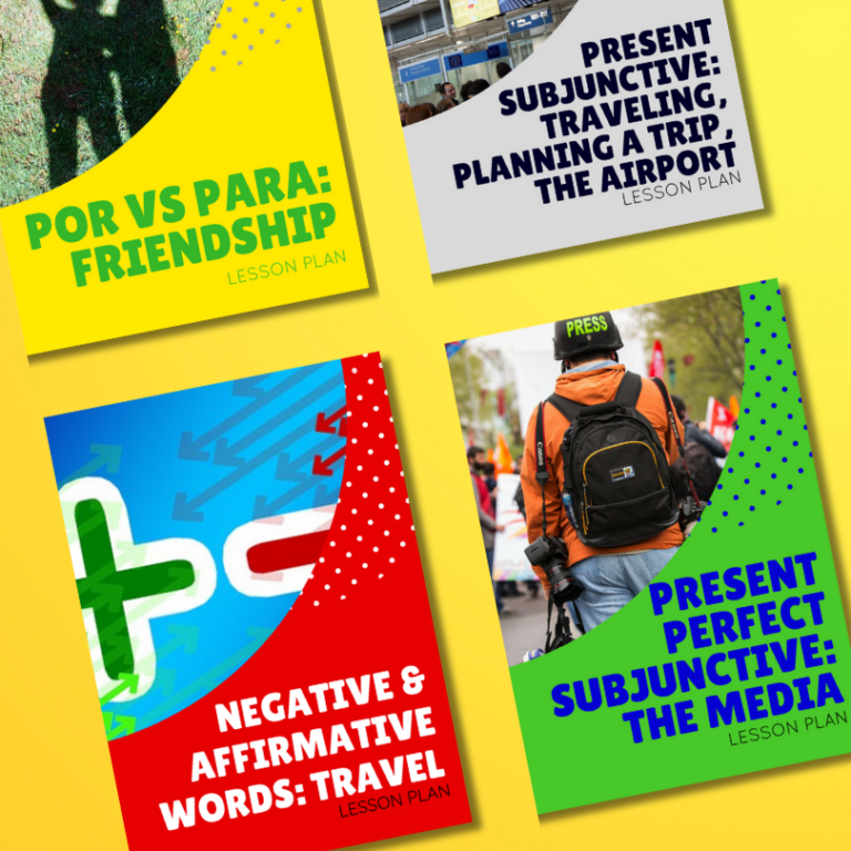 Spanish Teachers Community - Lesson Plans for the Entire Year