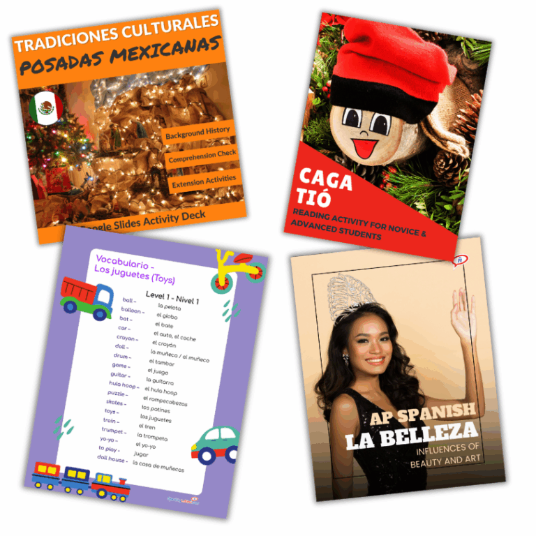 Spanish Lesson Plans for December